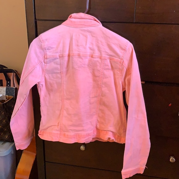 Justice | Jackets & Coats | Justice Pink Jean Jacket | Poshmark